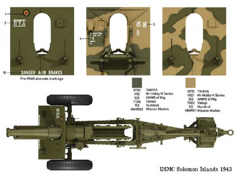 Us 155mm Howitzer M1918
