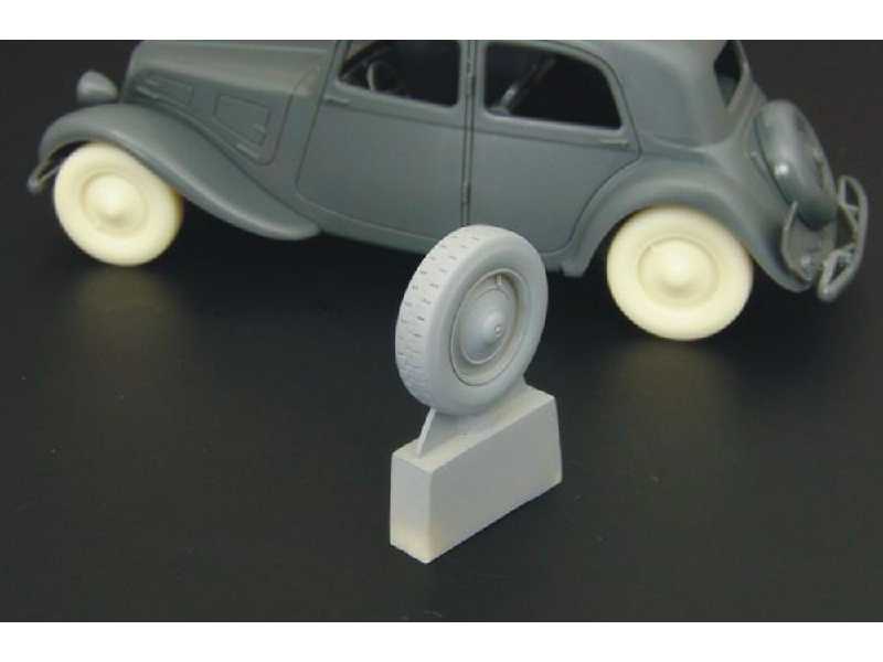 Citroen 11cv Wheels Set
