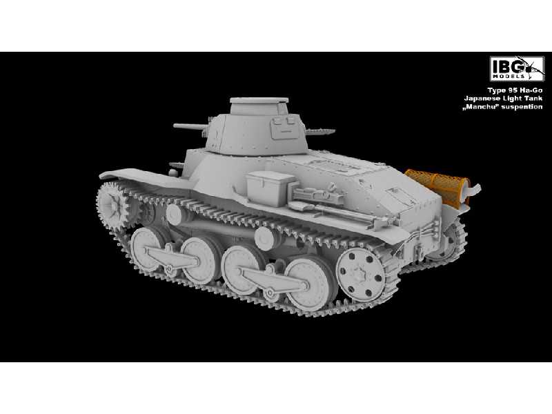 Type 95 Ha-Go Japanese Light Tank - "Manchu" suspension