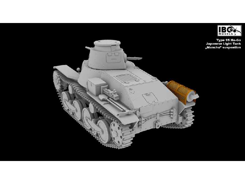 Type 95 Ha-Go Japanese Light Tank - "Manchu" suspension