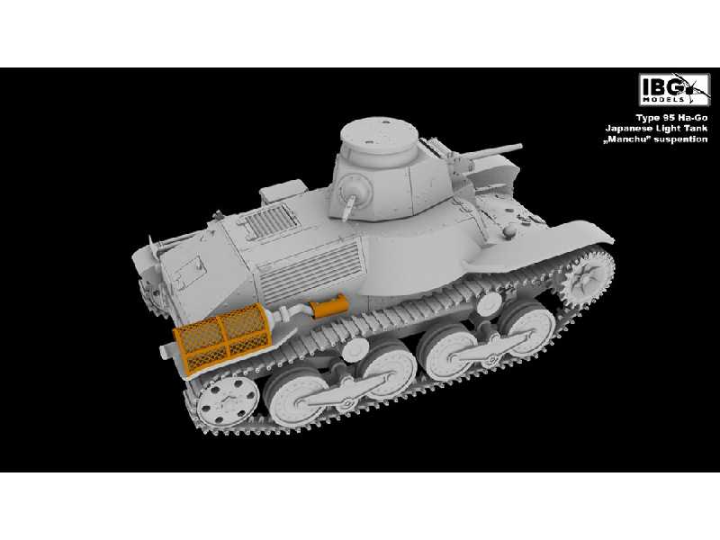 Type 95 Ha-Go Japanese Light Tank - "Manchu" suspension