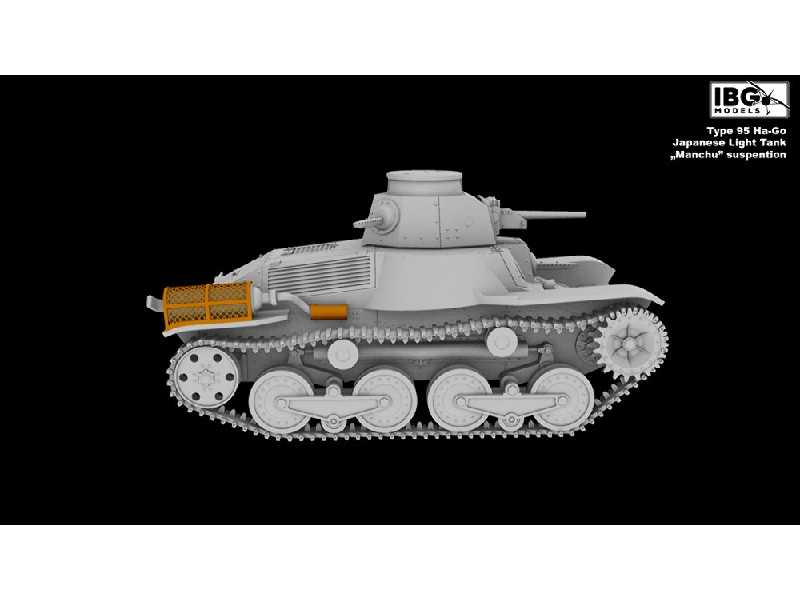 Type 95 Ha-Go Japanese Light Tank - "Manchu" suspension