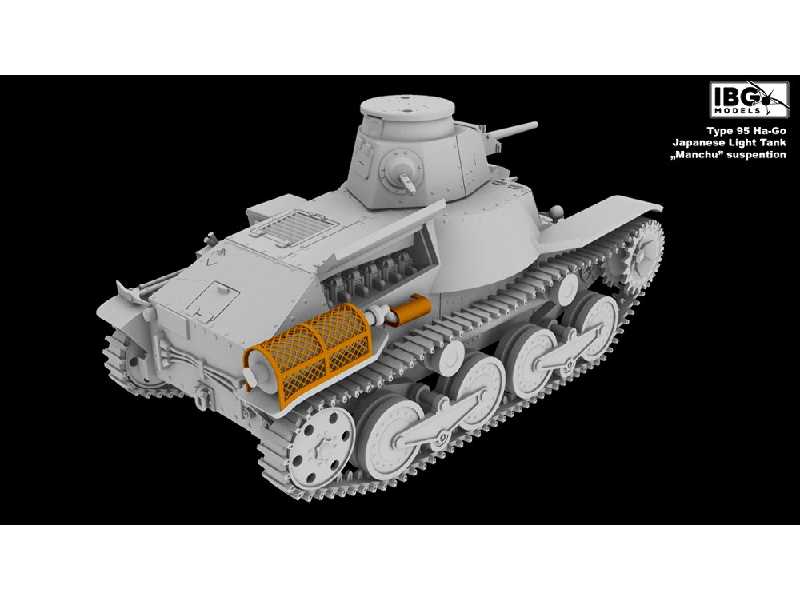 Type 95 Ha-Go Japanese Light Tank - "Manchu" suspension