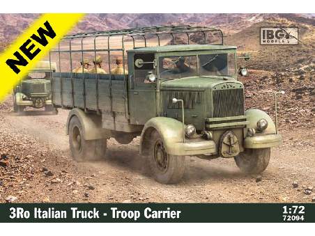 Lancia 3Ro Italian Truck - Troop Carrier