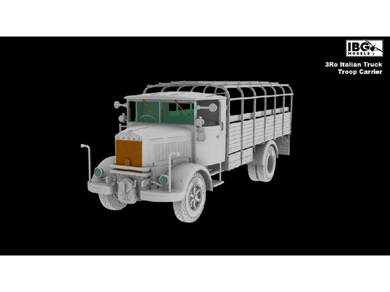 Lancia 3Ro Italian Truck - Troop Carrier
