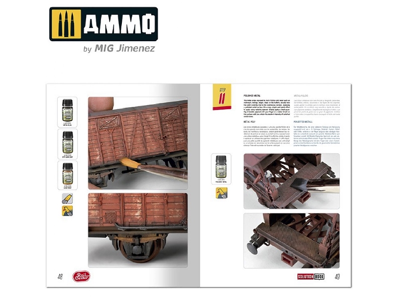 Ammo Rail Center Solution Box 01 - German Trains. All Weathering Products