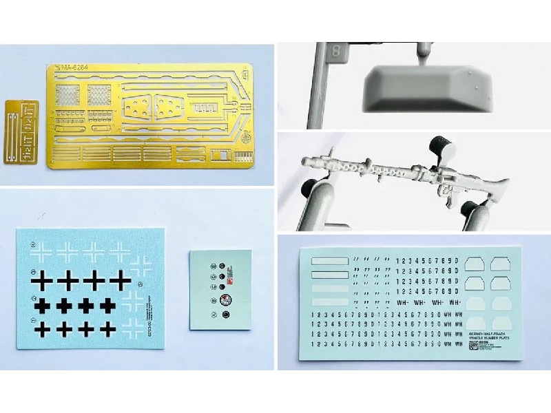 Sd.Kfz.251/2 Ausf.C Rivetted Version mit Wurfrahmen 40