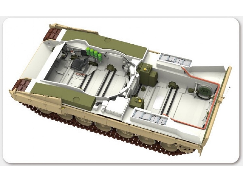 Leopard 2A6 w/ Full Interior