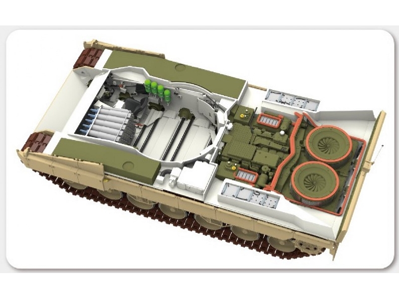 Leopard 2A6 w/ Full Interior