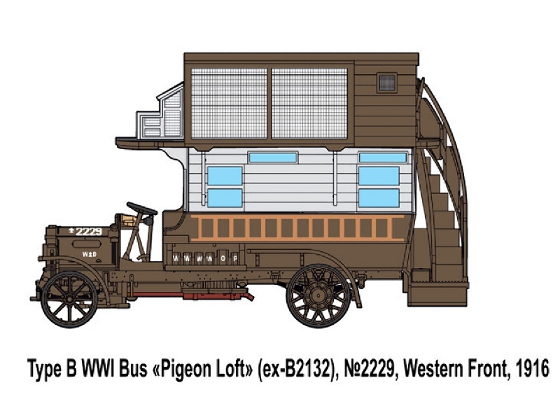 Type B WW1 - Bus В - Pigeon Loft В