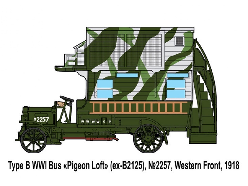 Type B WW1 - Bus В - Pigeon Loft В