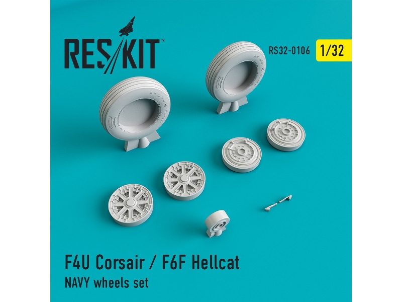 F-18 Super Hornet Wheels Set