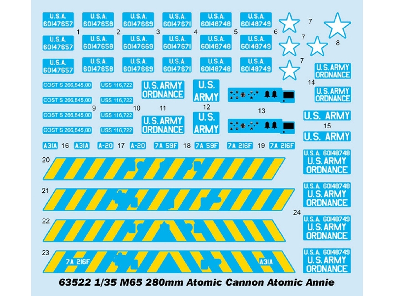 M65 280mm Atomic Cannon Atomic Annie