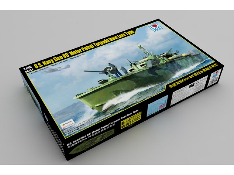 U.S. Navy Elco 80' Motor Patrol Torpedo Boat Late Type
