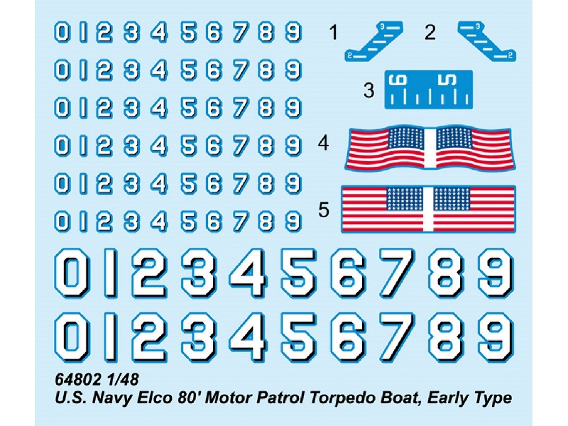 U.S. Navy Elco 80' Motor Patrol Torpedo Boat, Early Type