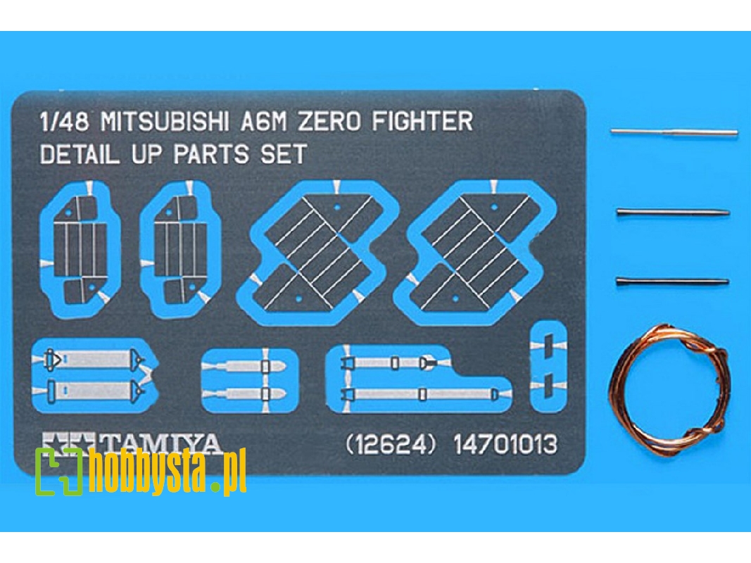 Mitsubishi A6m Zero (Zeke) - Fighter Detail Up Parts Set