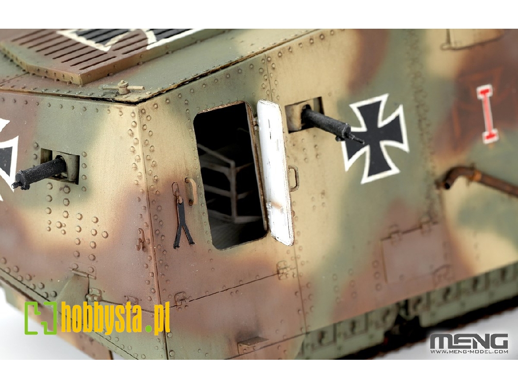 German A7v Tank & Engine (Krupp) Limited Edition