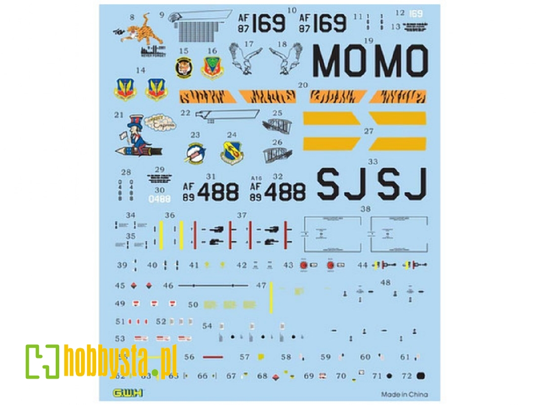 Usaf F-15e In Action Of Oef & Oif