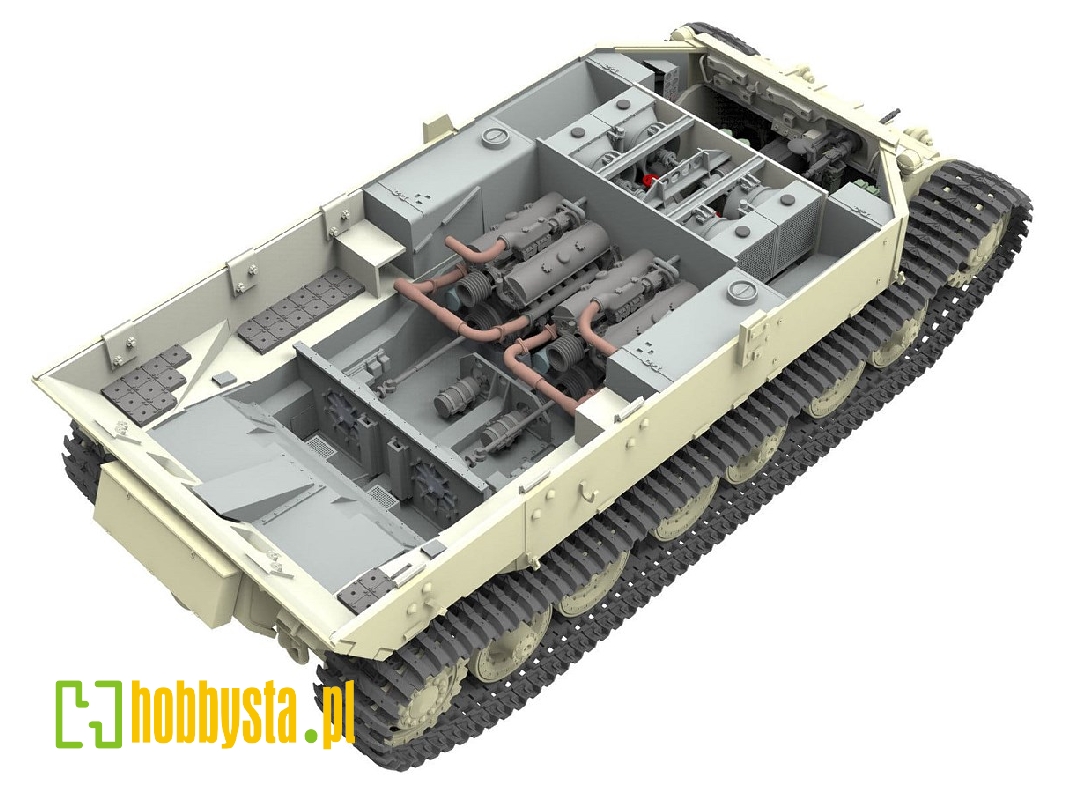 Sd.Kfz.184 Schwerer Jagdpanzer Elefant w/ full interior