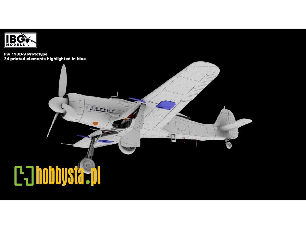 Fw 190d-9 Prototype (Limited Edition - Include Additional 3d Printed Parts)