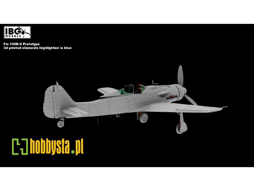 Fw 190d-9 Prototype (Limited Edition - Include Additional 3d Printed Parts)