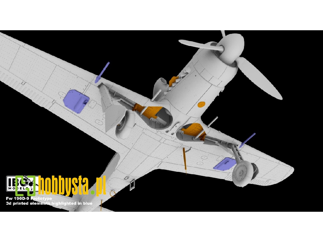 Fw 190d-9 Prototype (Limited Edition - Include Additional 3d Printed Parts)