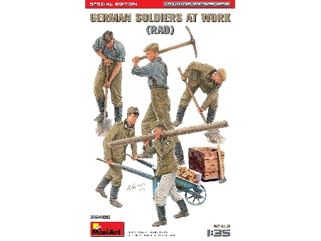 German Soldiers At Work - Reichsarbeitsdienst (RAD) Special Edition