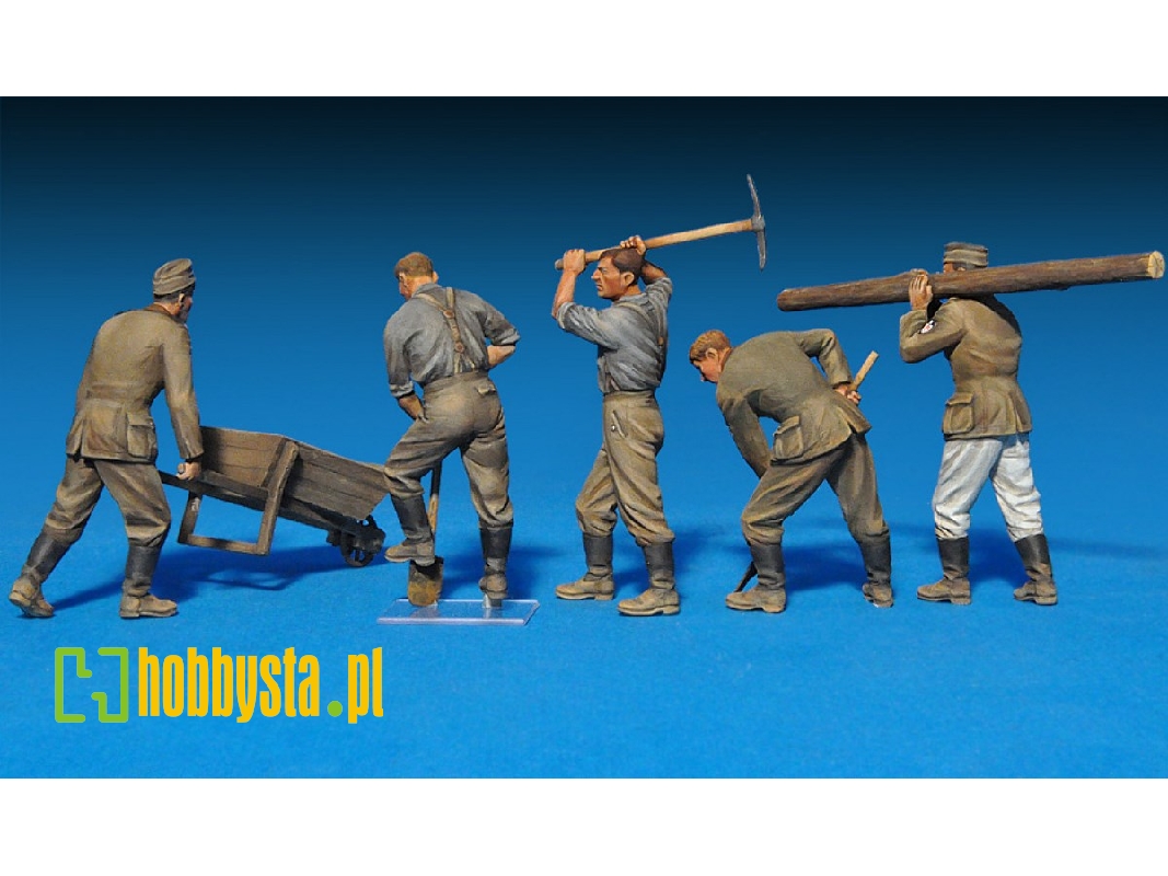 German Soldiers At Work - Reichsarbeitsdienst (RAD) Special Edition