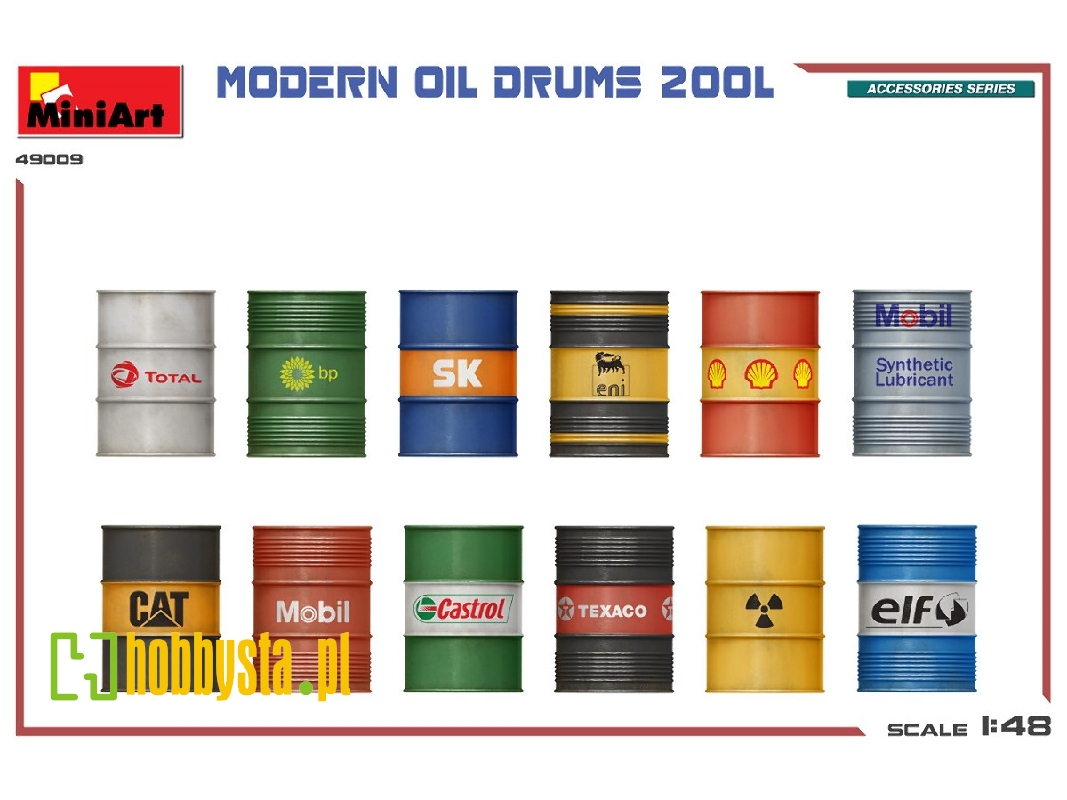 Modern Oil Drums 200l