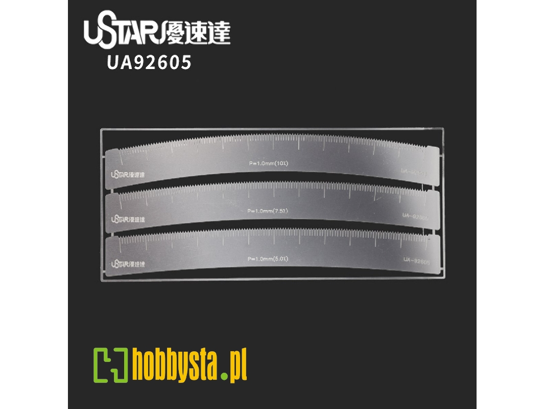 Proportional Hole Spacing Soft Scale (For Curved Surface)
