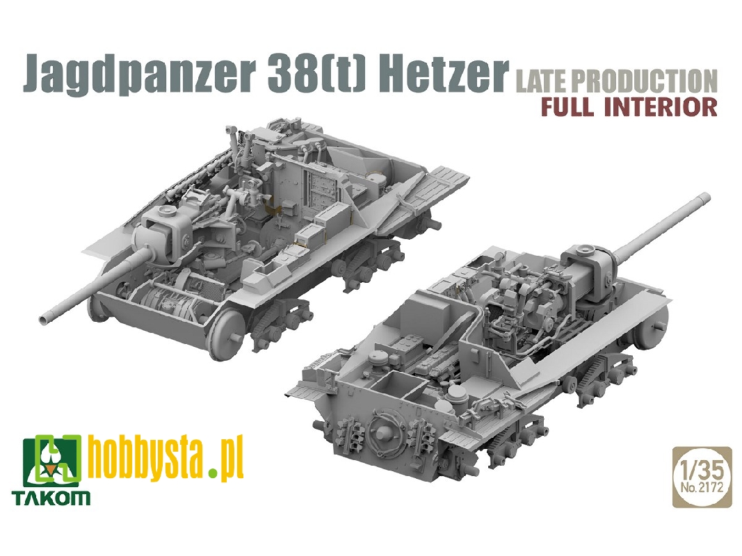 Jagdpanzer 38(T) Hetzer Late Production With Full Interior