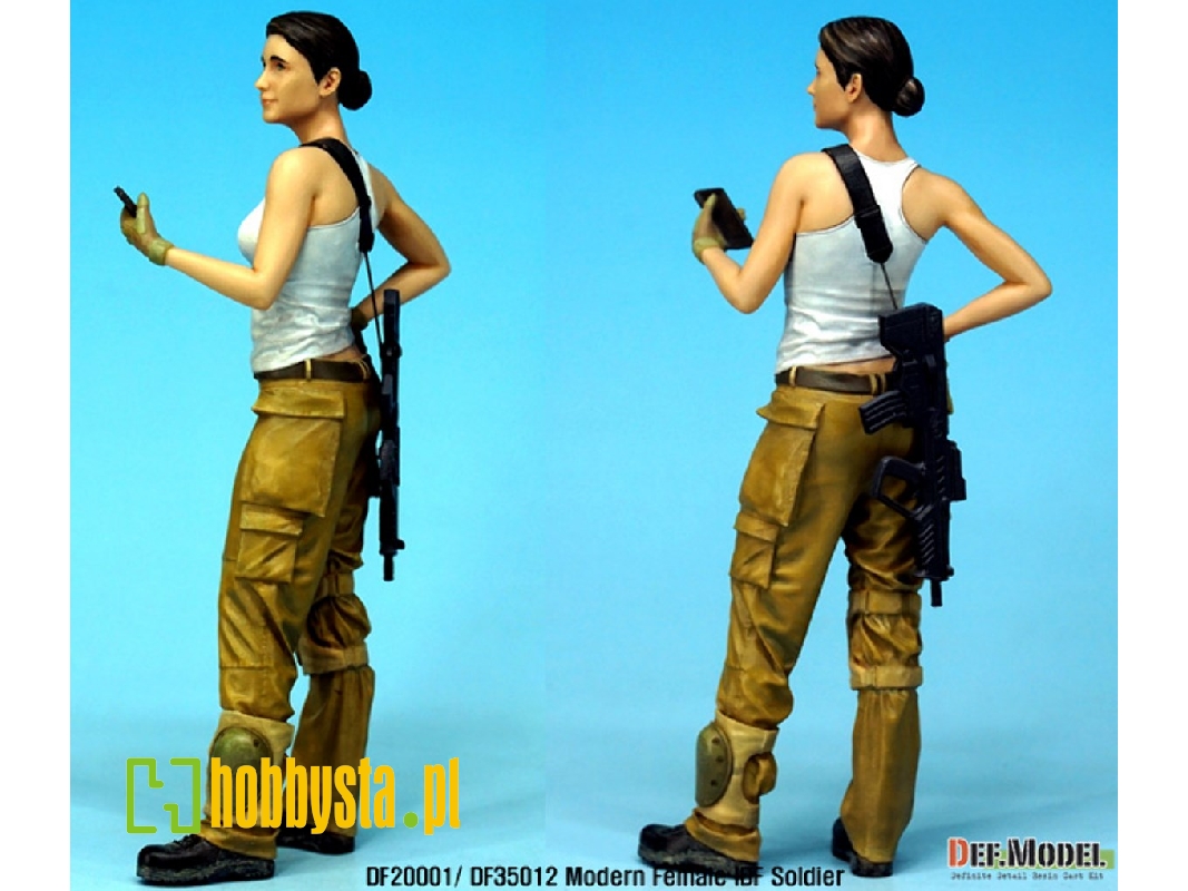 Modern Idf Female Soldier