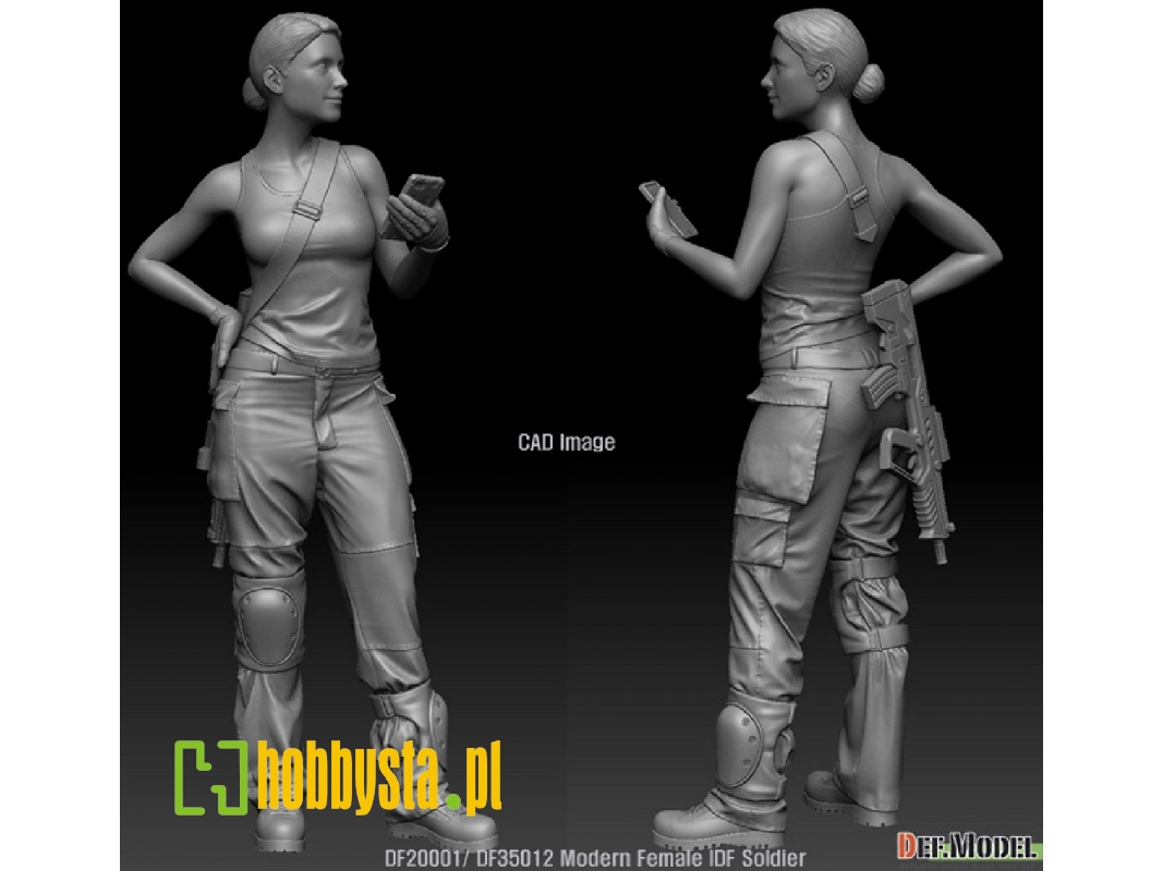 Modern Idf Female Soldier