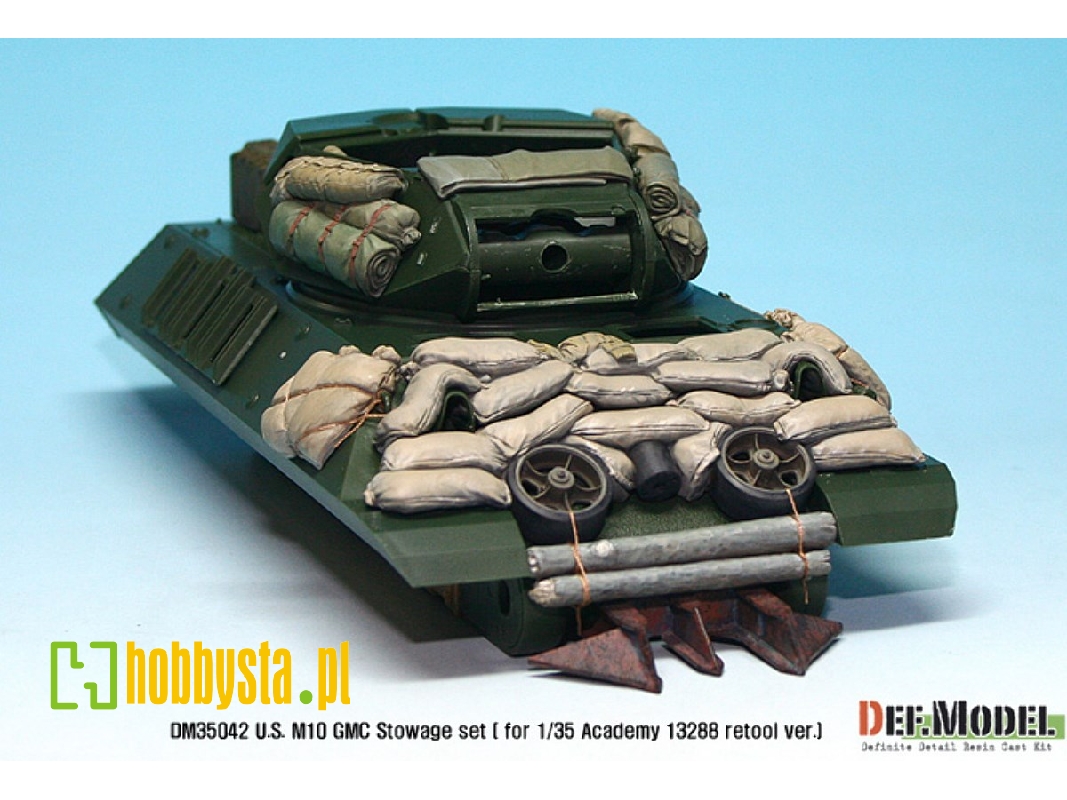 Us M10 Stowage Set ( For 1/35 Academy 13288 Retool Ver.)