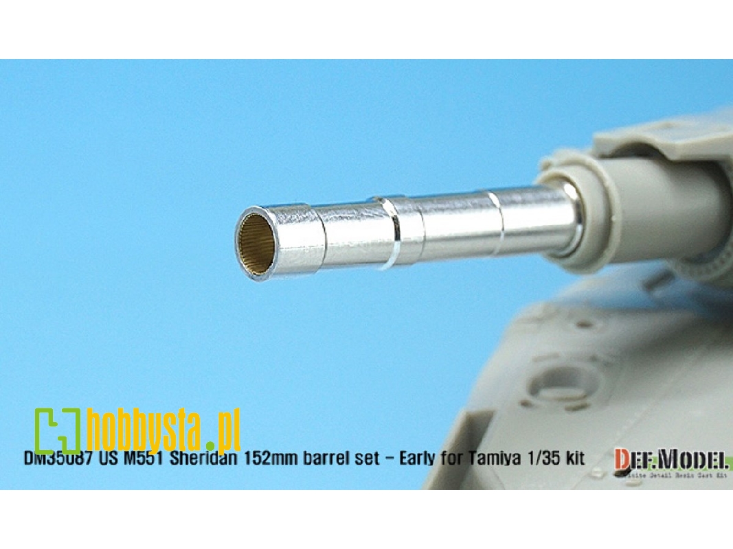Us M551 Sheridan 152mm Barrel Set- Early (For 1/35 Tamiya Kit)