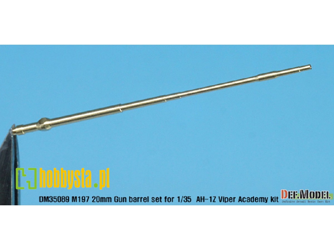 Usmc M197 20mm Gun Barrel Set (For 1/35 Ah-1z Academy Kit)