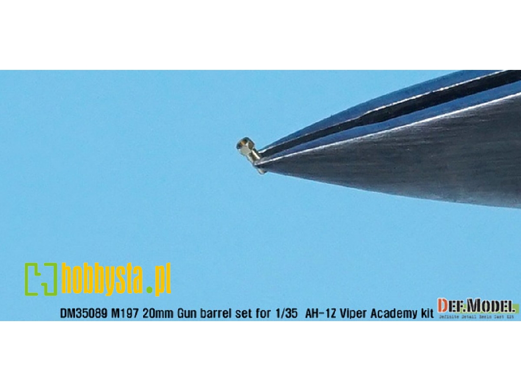 Usmc M197 20mm Gun Barrel Set (For 1/35 Ah-1z Academy Kit)