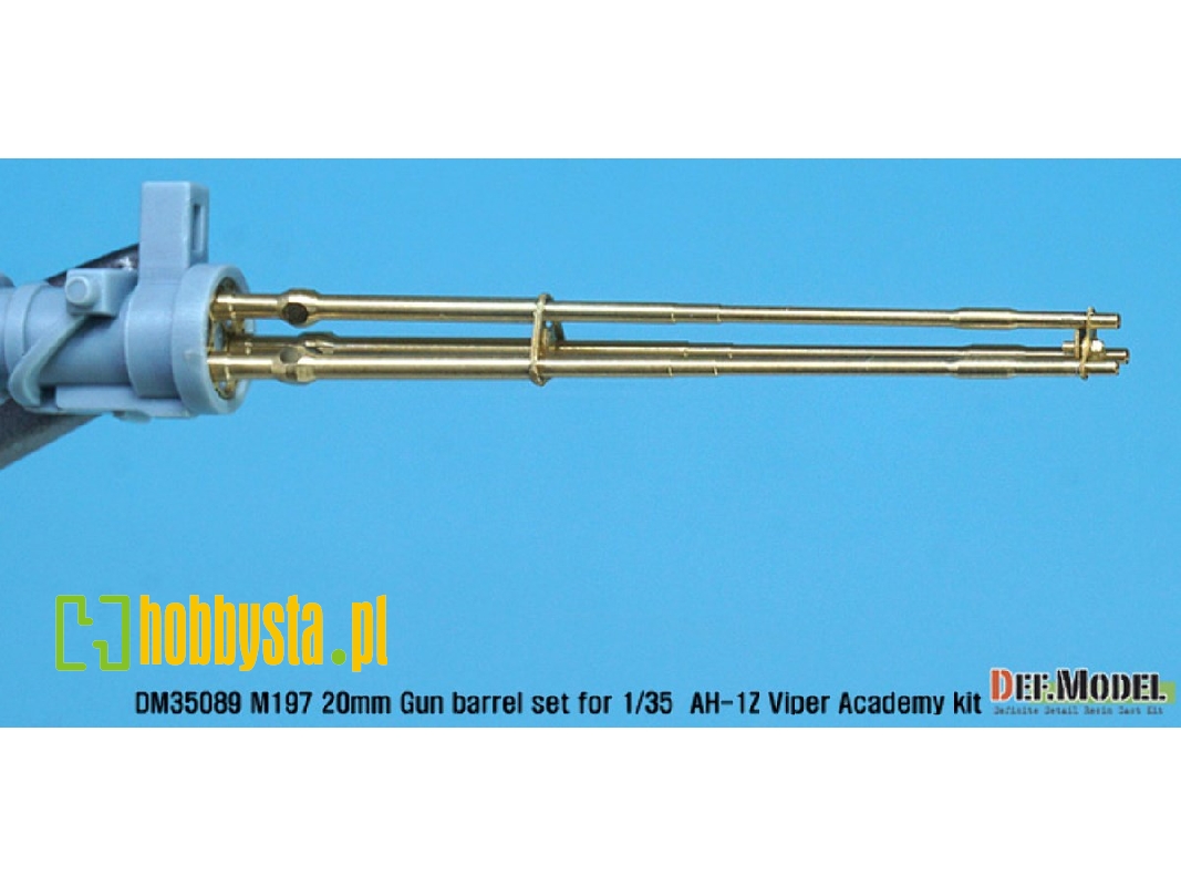 Usmc M197 20mm Gun Barrel Set (For 1/35 Ah-1z Academy Kit)
