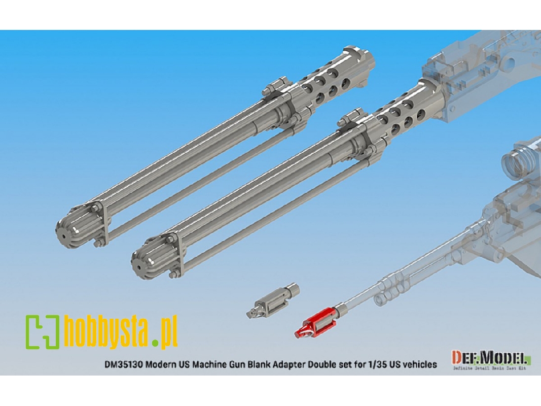 Modern Us Machine Gun Blank Firing Adapter Set (Us Vehicles)