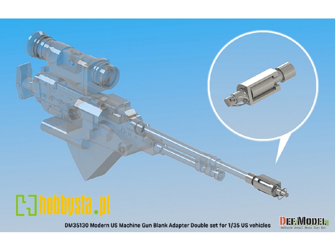 Modern Us Machine Gun Blank Firing Adapter Set (Us Vehicles)