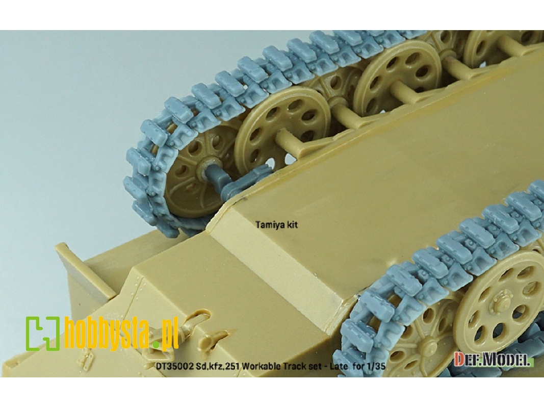 Ww2 Sd.Kfz.251 Workable Track Set - Late Type