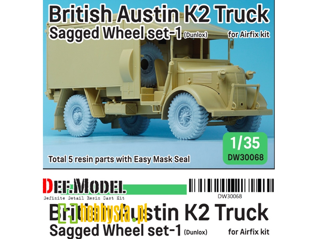 Ww2 British Austin K2 Truck - Dunlop