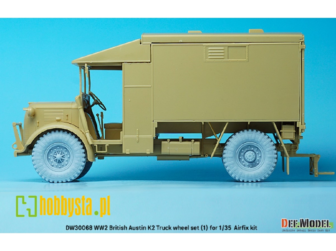 Ww2 British Austin K2 Truck - Dunlop