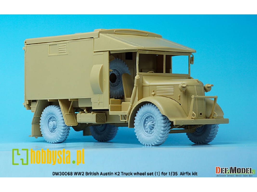 Ww2 British Austin K2 Truck - Dunlop