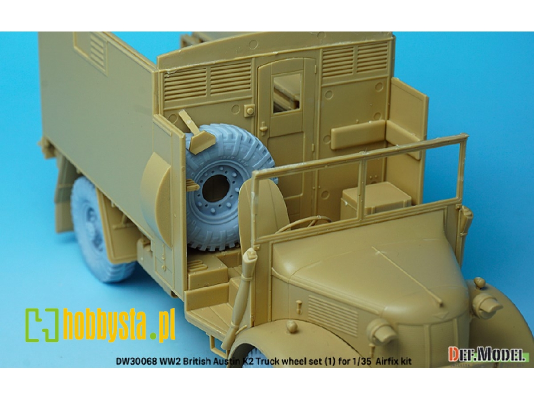 Ww2 British Austin K2 Truck - Dunlop
