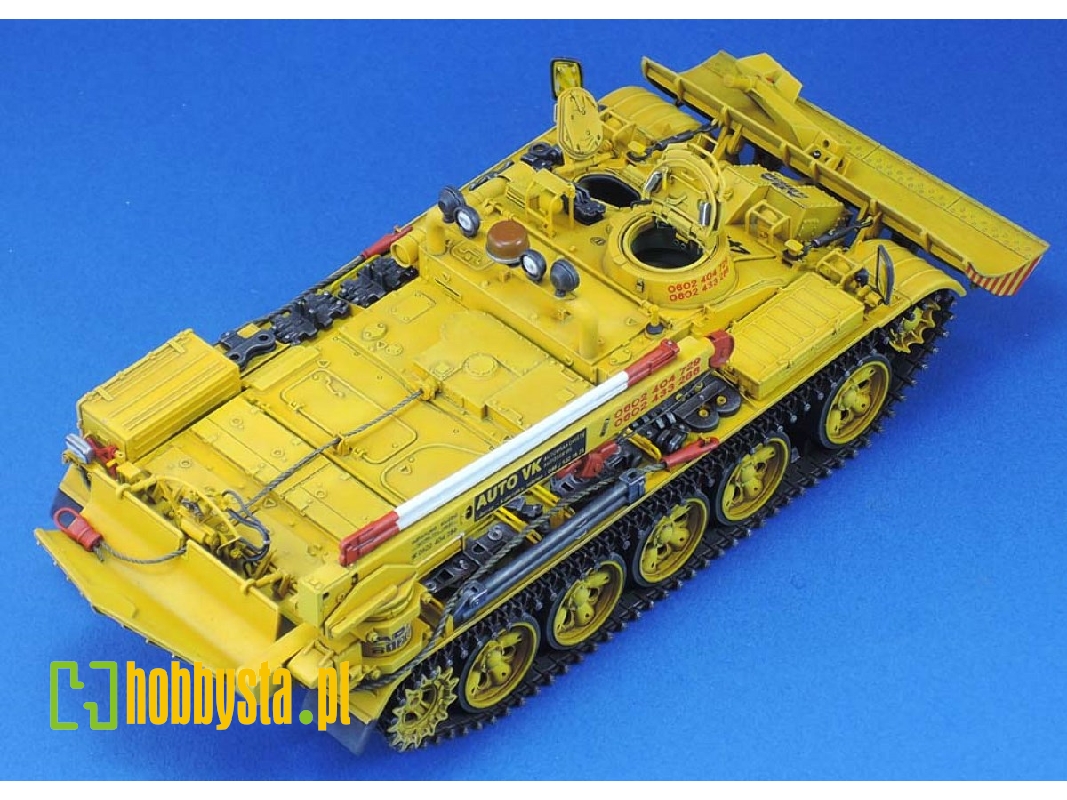 Civilian Zs-55am Conversion Set (For Tamiya T-55a/Incl Decal/Clear Parts)