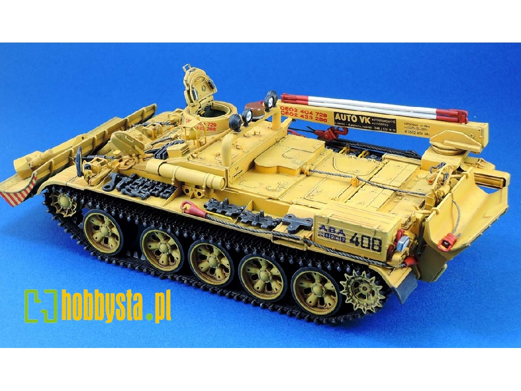 Civilian Zs-55am Conversion Set (For Tamiya T-55a/Incl Decal/Clear Parts)