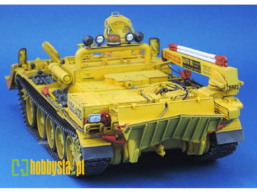 Civilian Zs-55am Conversion Set (For Tamiya T-55a/Incl Decal/Clear Parts)