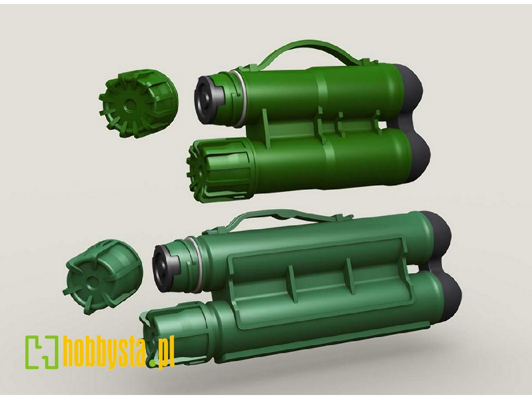 Carl-gustaf Twin Containers And Ammunition Set