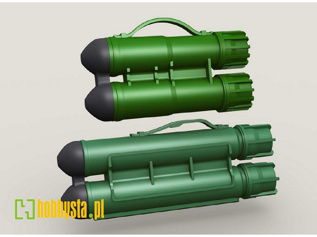 Carl-gustaf Twin Containers And Ammunition Set